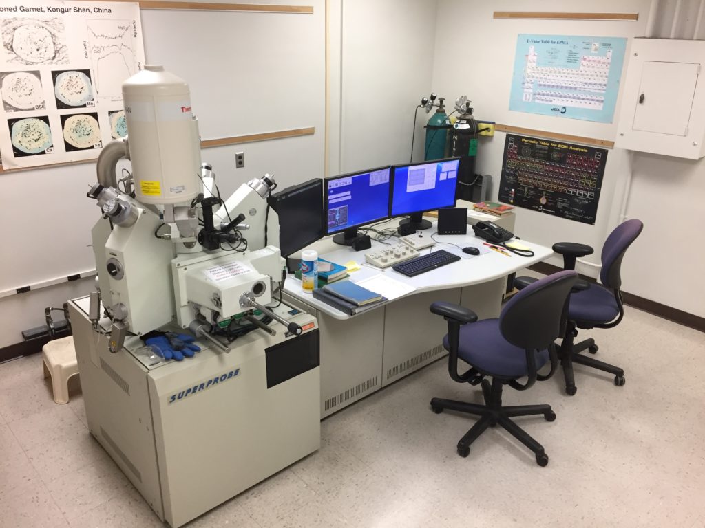 Electron MicroProbe Laboratory | The UCLA Electron Probe Shuttle Lab